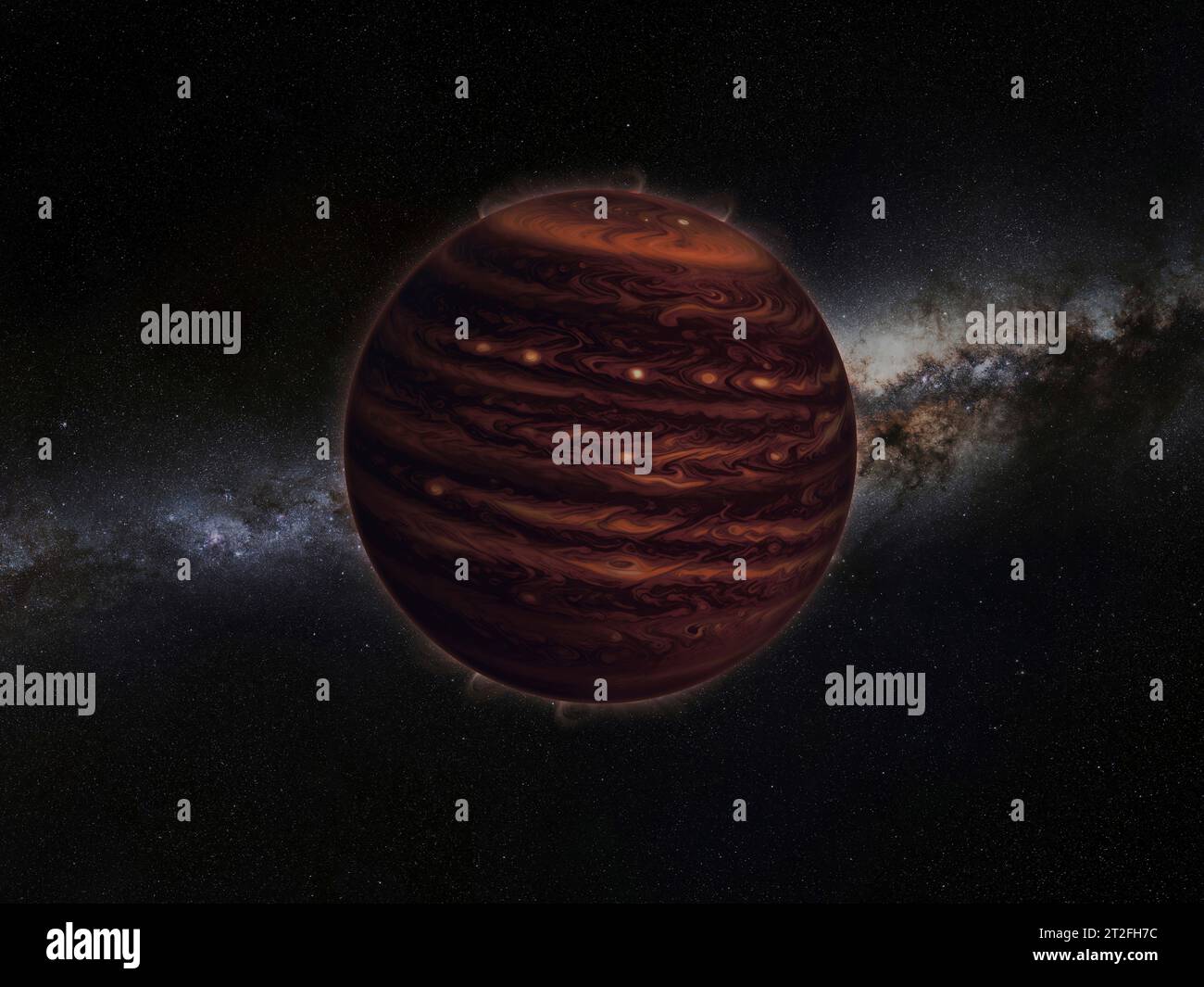 Collision With Earth Brown Dwarf