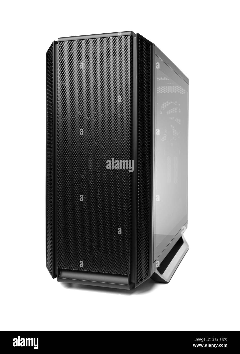 Open system unit case with fans of a personal computer Stock Photo - Alamy