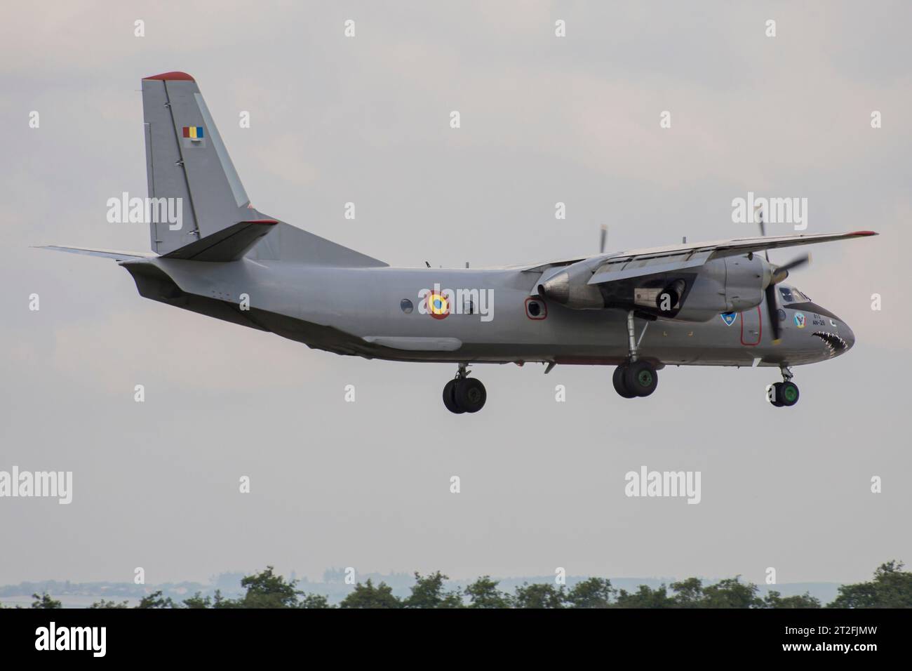 Romanian Air Force An-26 transport aircraft, Ostrava, Czech Republic ...