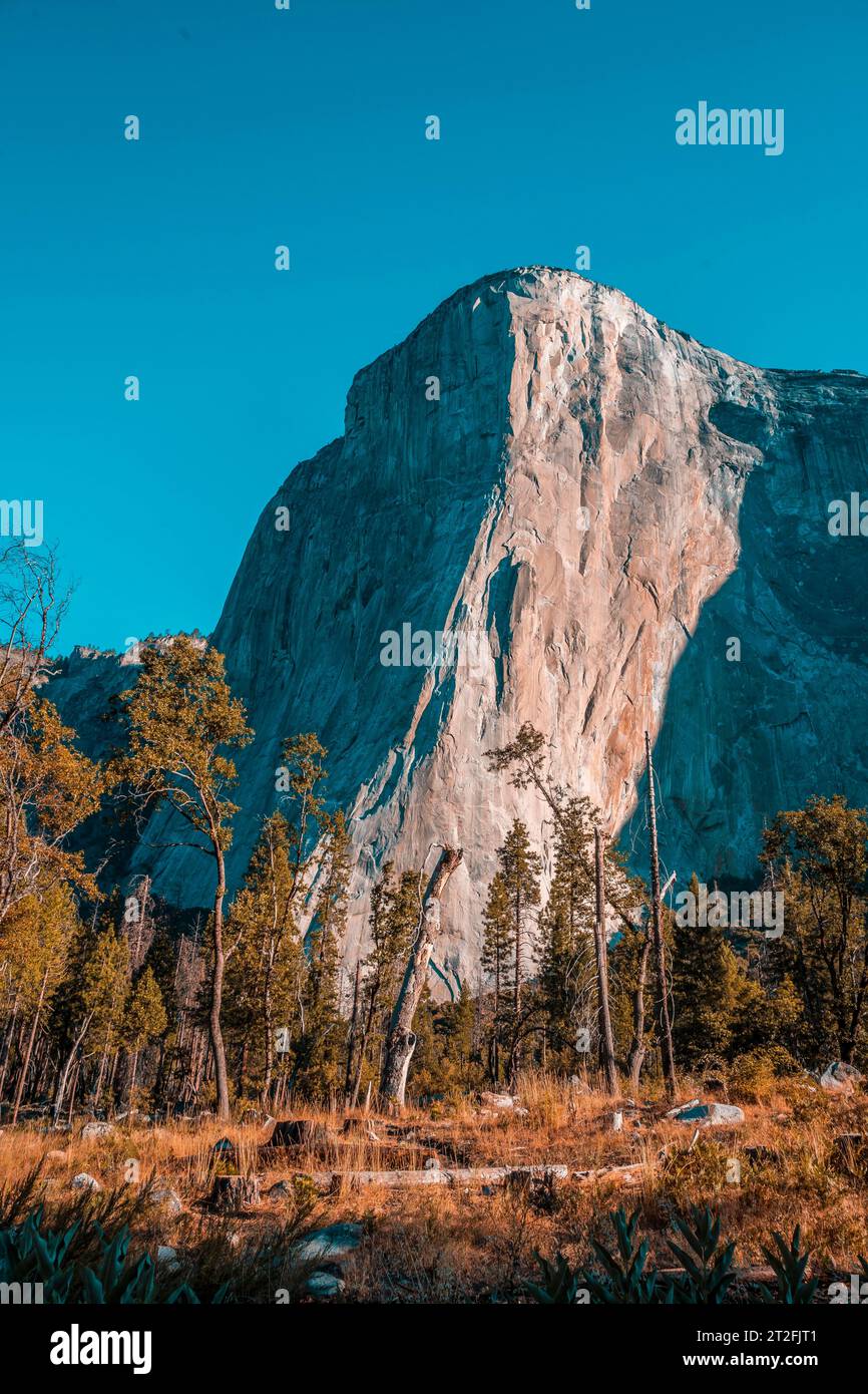 The Great Captain seen from below at dawn. California, United States ...