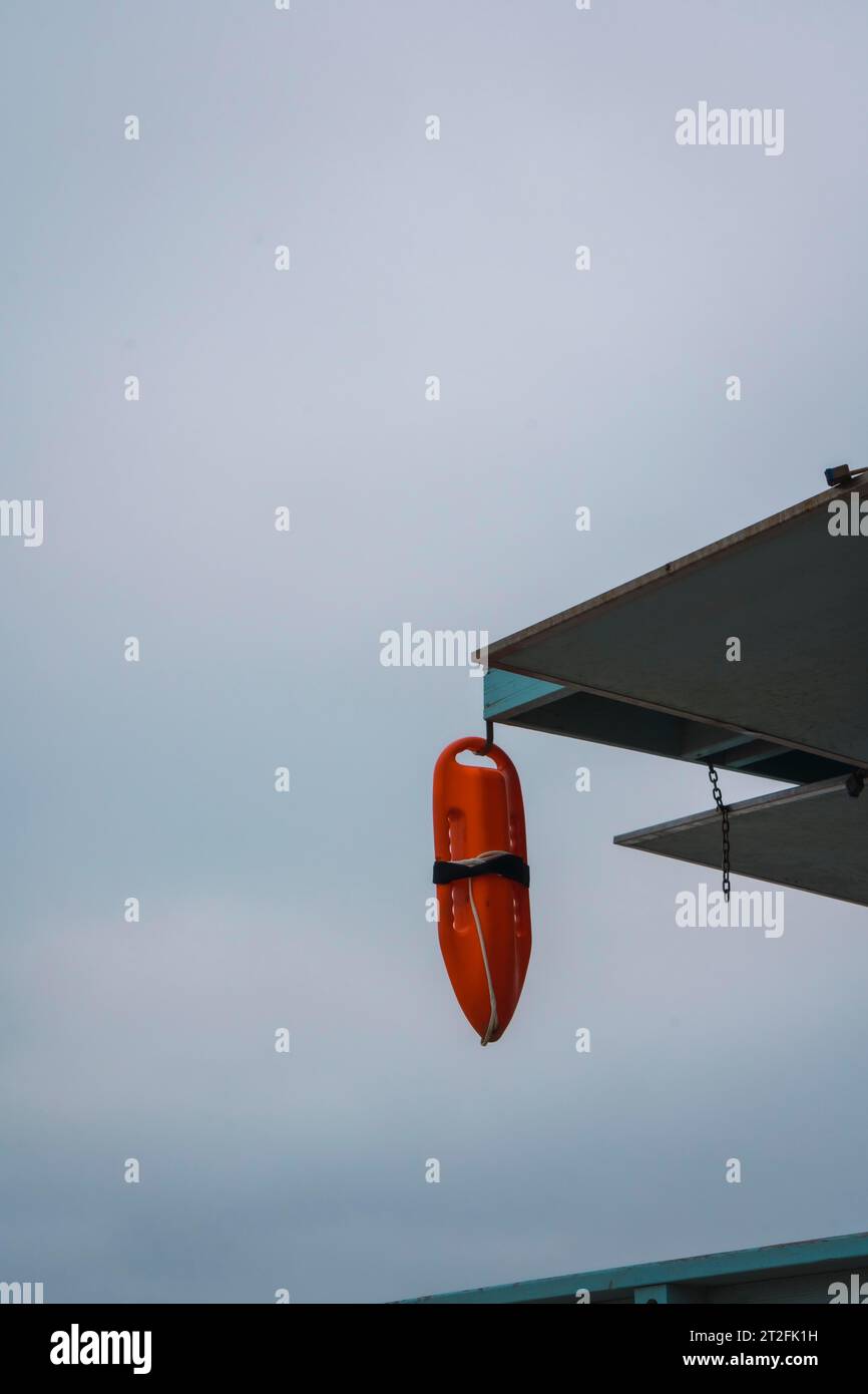 The famous lifeguards float off the coast of Malibu, California. United ...