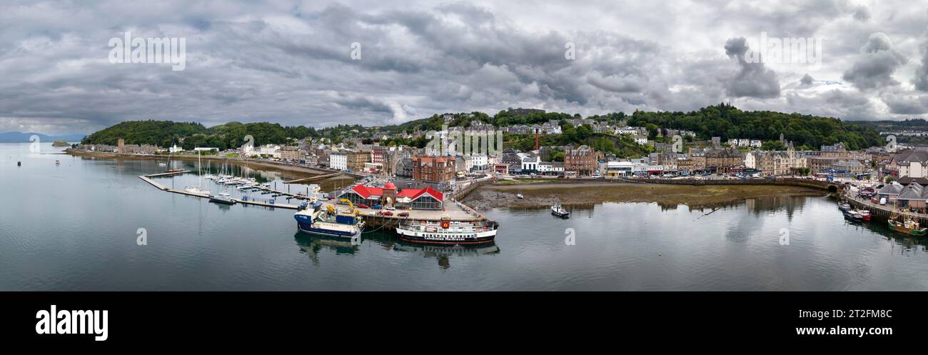 Aerial view oban hi-res stock photography and images - Alamy