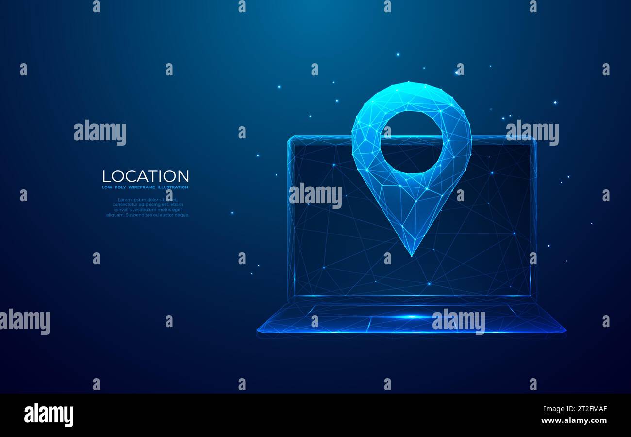 Laptop screen night Stock Vector Images - Alamy