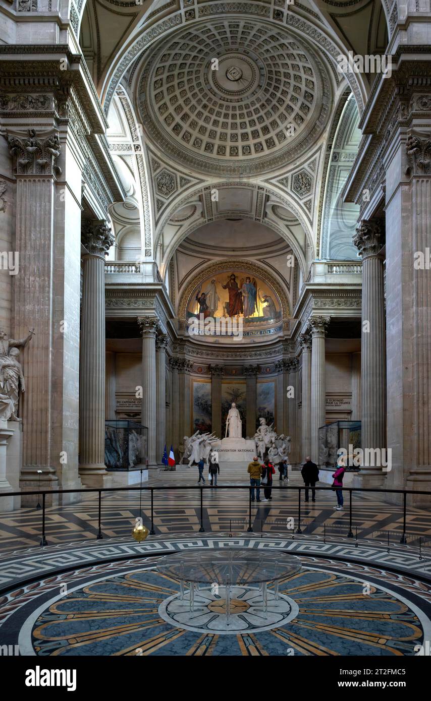 Interior, visitor, Foucault's Pendulum for Empirical Proof of the Earth ...