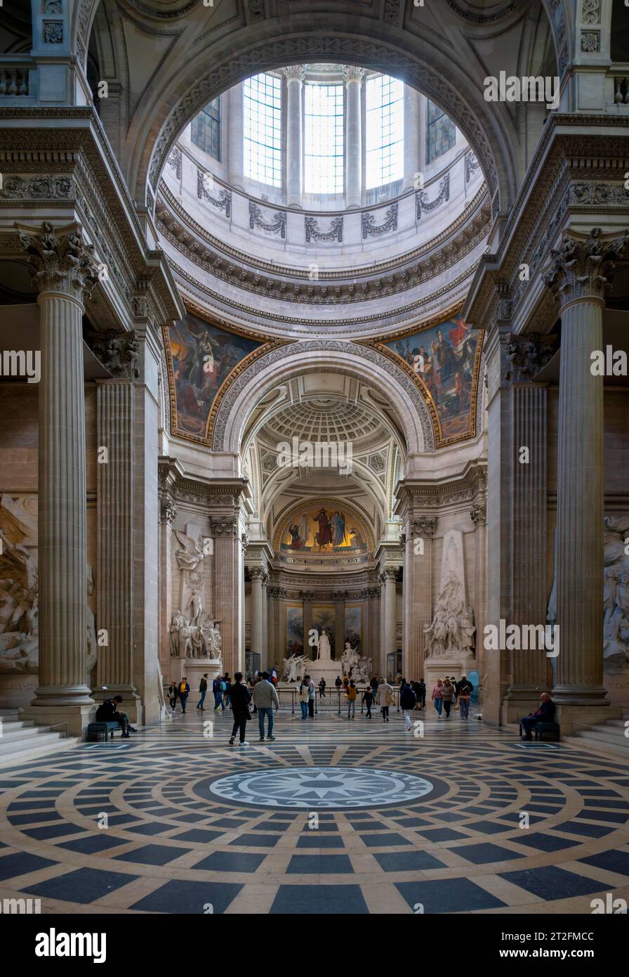 Interior, visitor, Foucault's Pendulum for Empirical Proof of the Earth ...