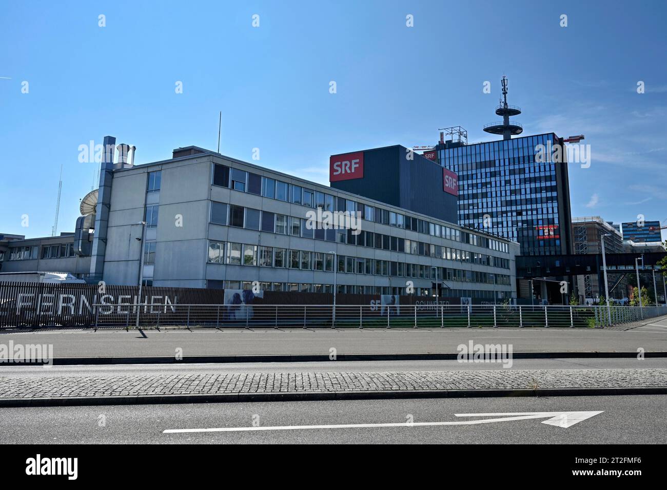 Building SRF Swiss Television, Zurich, Switzerland Stock Photo - Alamy