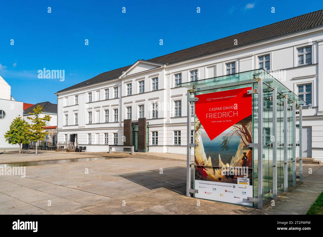 Pomeranian State Museum with collection of paintings by painter Caspar ...