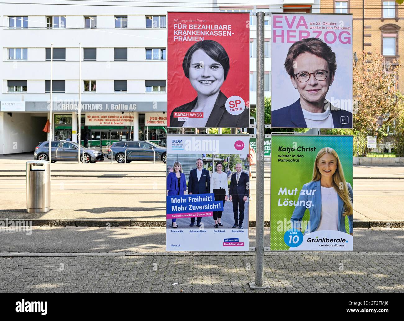 Election posters Council of States and National Council elections ...