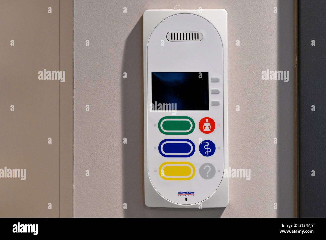 Hospital emergency button Stock Photo - Alamy