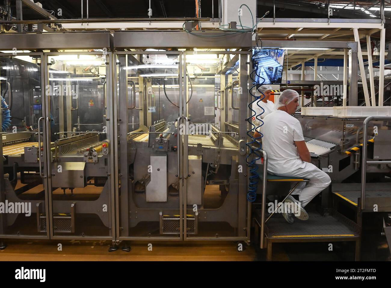 Opava, Czech Republic. 19th Oct, 2023. Factory of Mondelez company ...