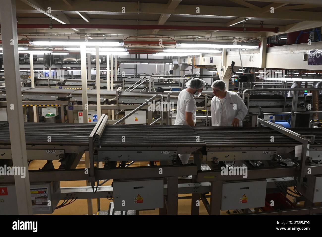 Opava, Czech Republic. 19th Oct, 2023. Factory of Mondelez company ...