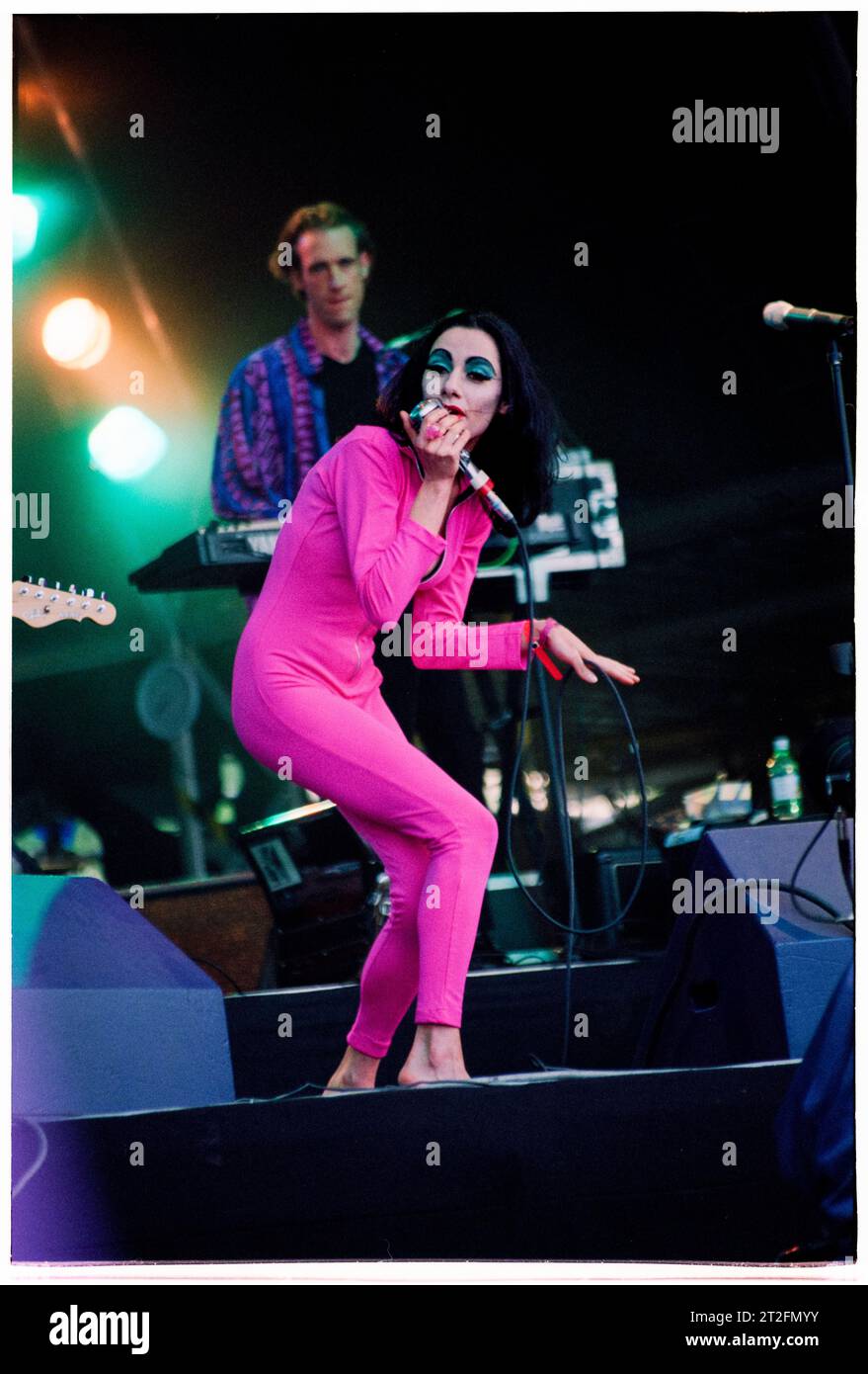 PJ HARVEY, GLASTONBURY FESTIVAL, 1995: PJ Harvey plays the Main Stage ...