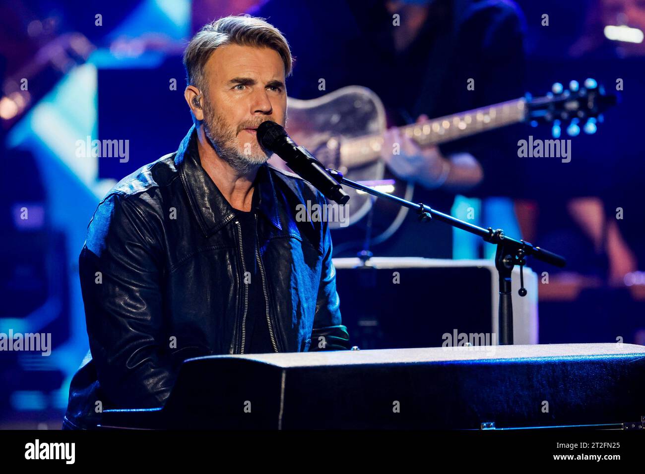 Gary Barlow von Take That bei der Aufzeichnung der ARD TV-Show Your ...