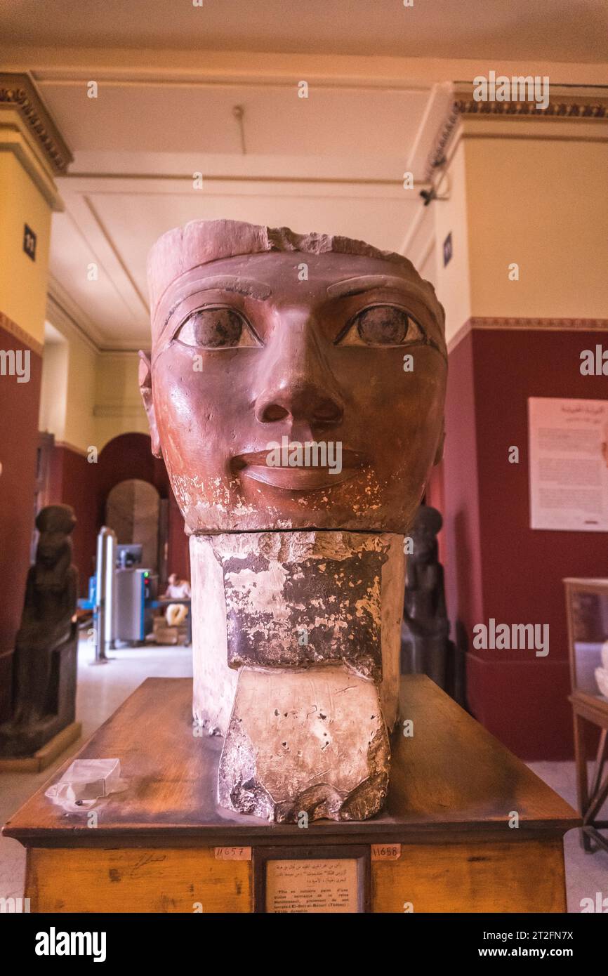 Cairo, Egypt, October 2020: The beautiful Egyptian sculptures of ...