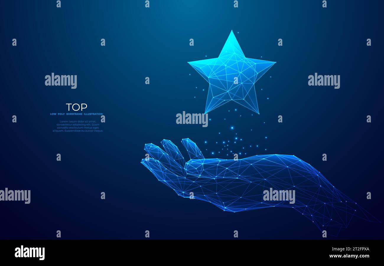 Star hand icon hi-res stock photography and images - Alamy