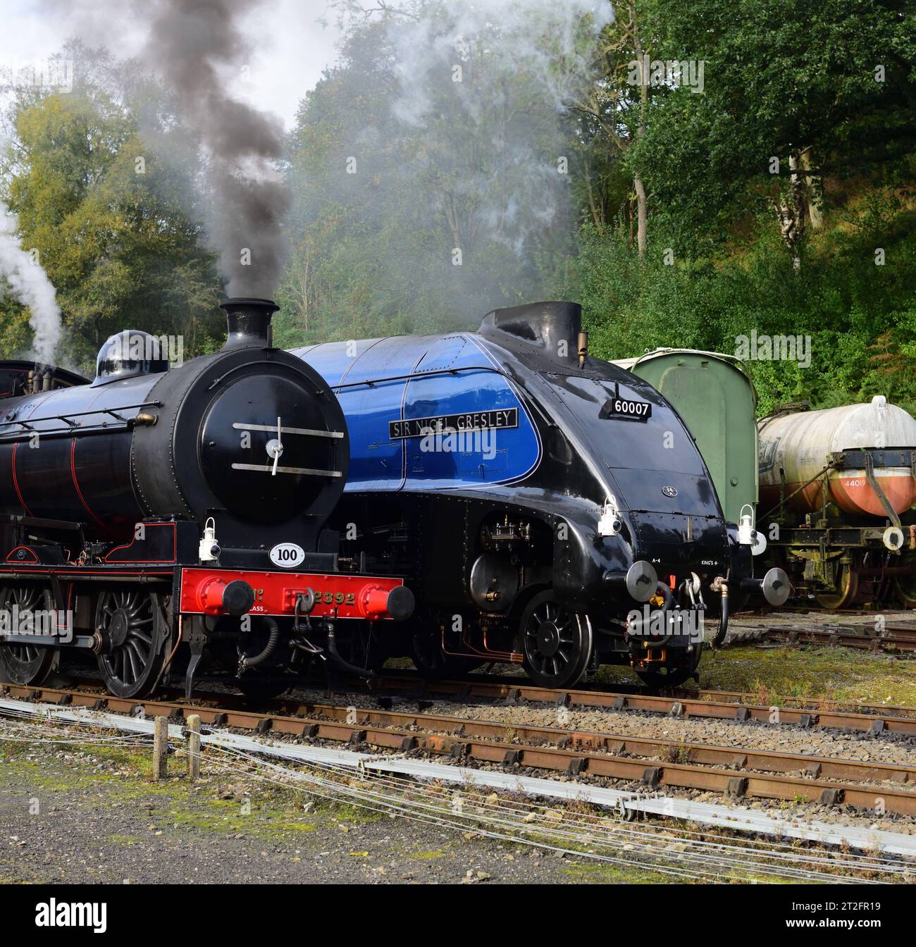 LNER Class A4 Pacific No 60007 Sir Nigel Gresley and NER Class P3 No ... LNER Class A4 Pacific No 60007 Sir Nigel Gresley and NER Class P3 No ...