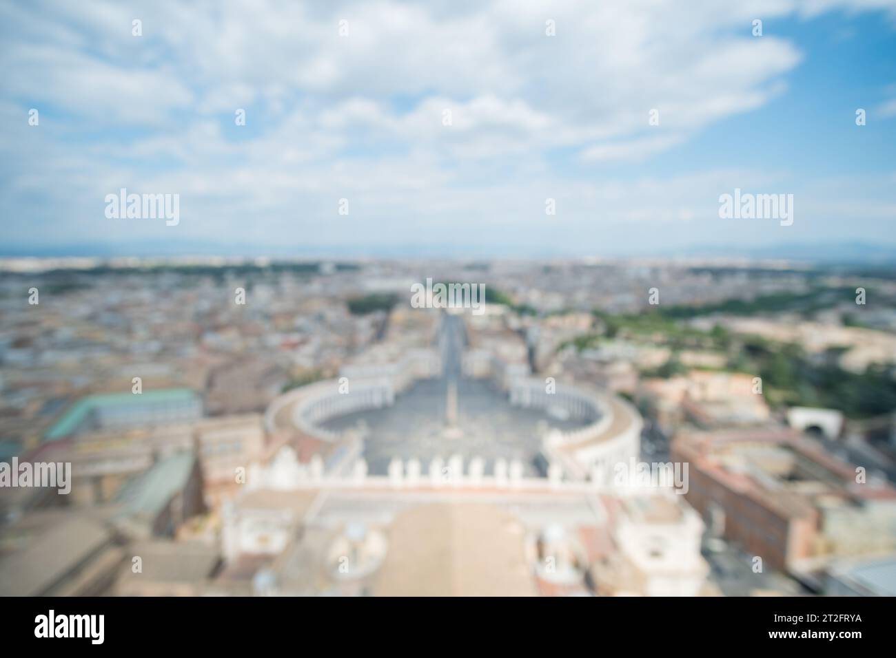 Vatican city aerial view hi-res stock photography and images - Alamy