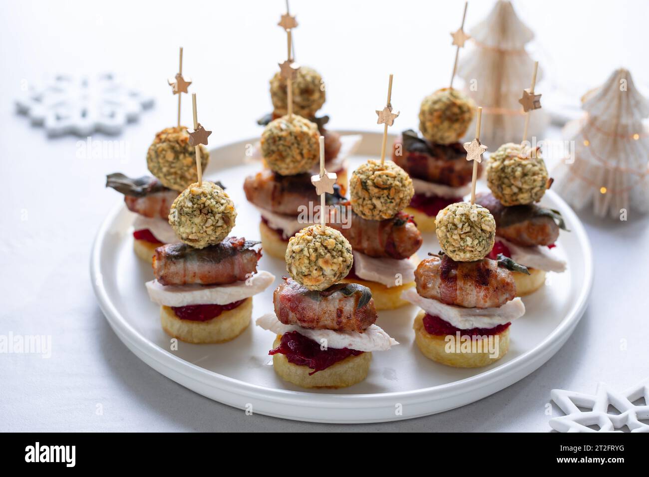 Canapes of turkey hi-res stock photography and images - Alamy