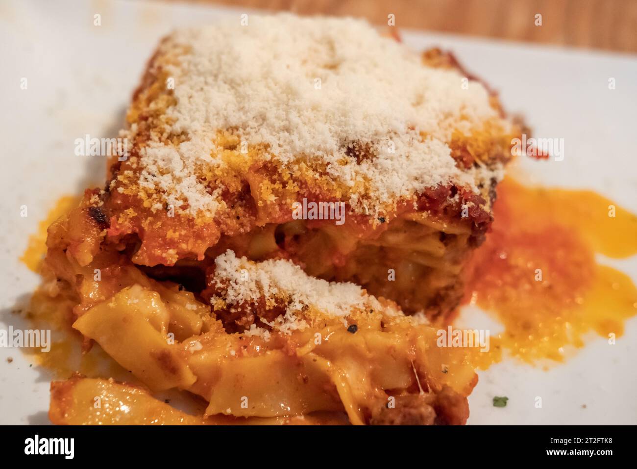 Lasagna served in bowl hi-res stock photography and images - Alamy