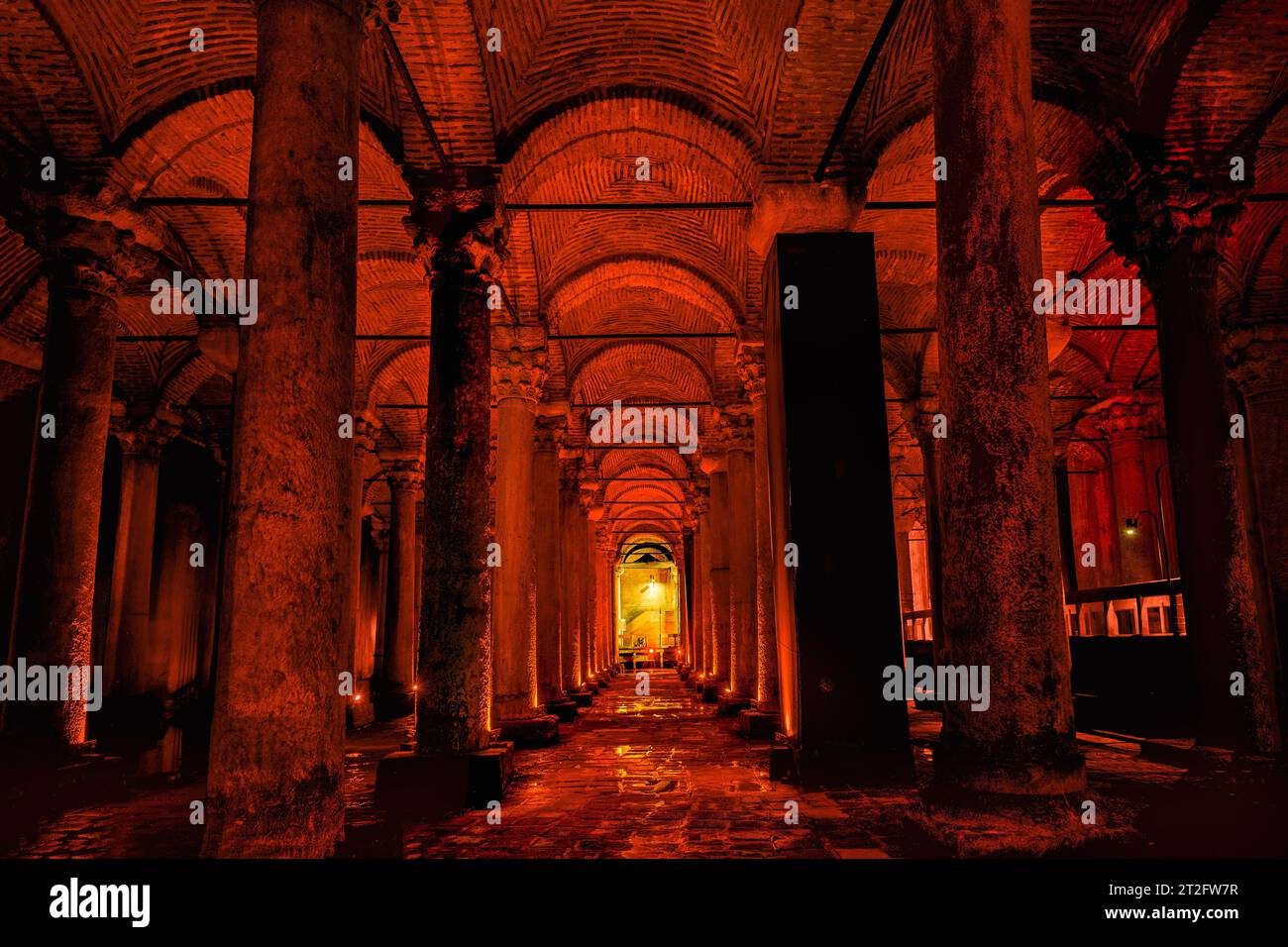 Basilica Cistern. Istanbul. Turkey Stock Photo - Alamy