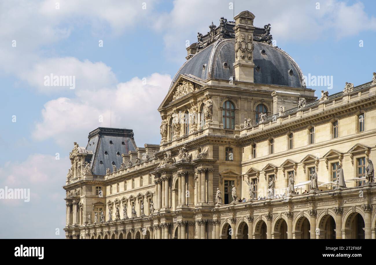 North Wing of Louvre Palace. PARIS - 29 APRIL,2019 Stock Photo - Alamy