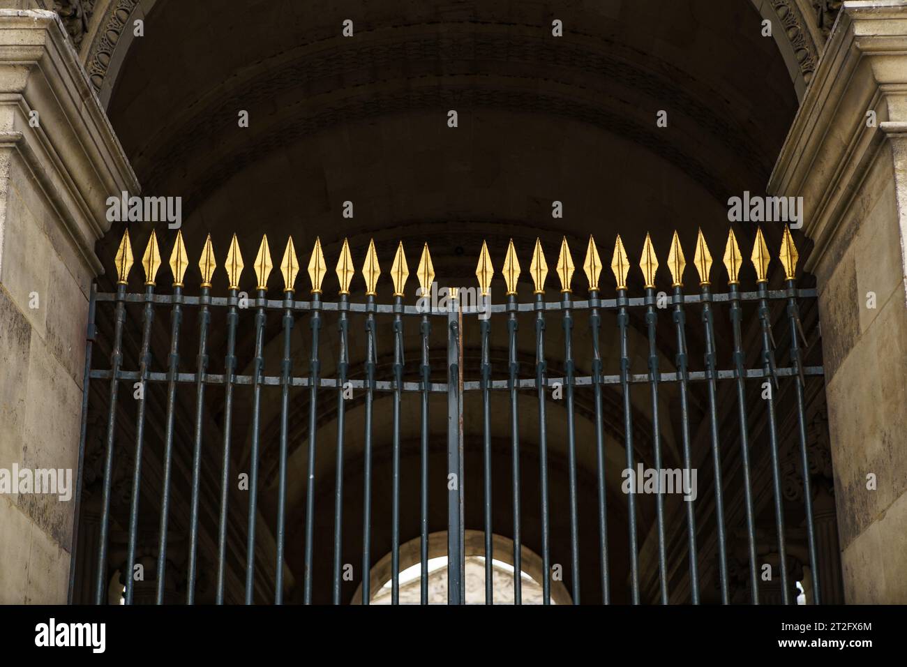 Spiked gates hi-res stock photography and images - Alamy