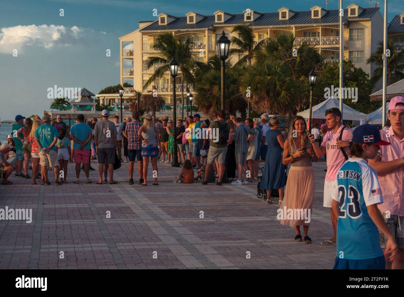 Mallory square key west hi-res stock photography and images - Alamy