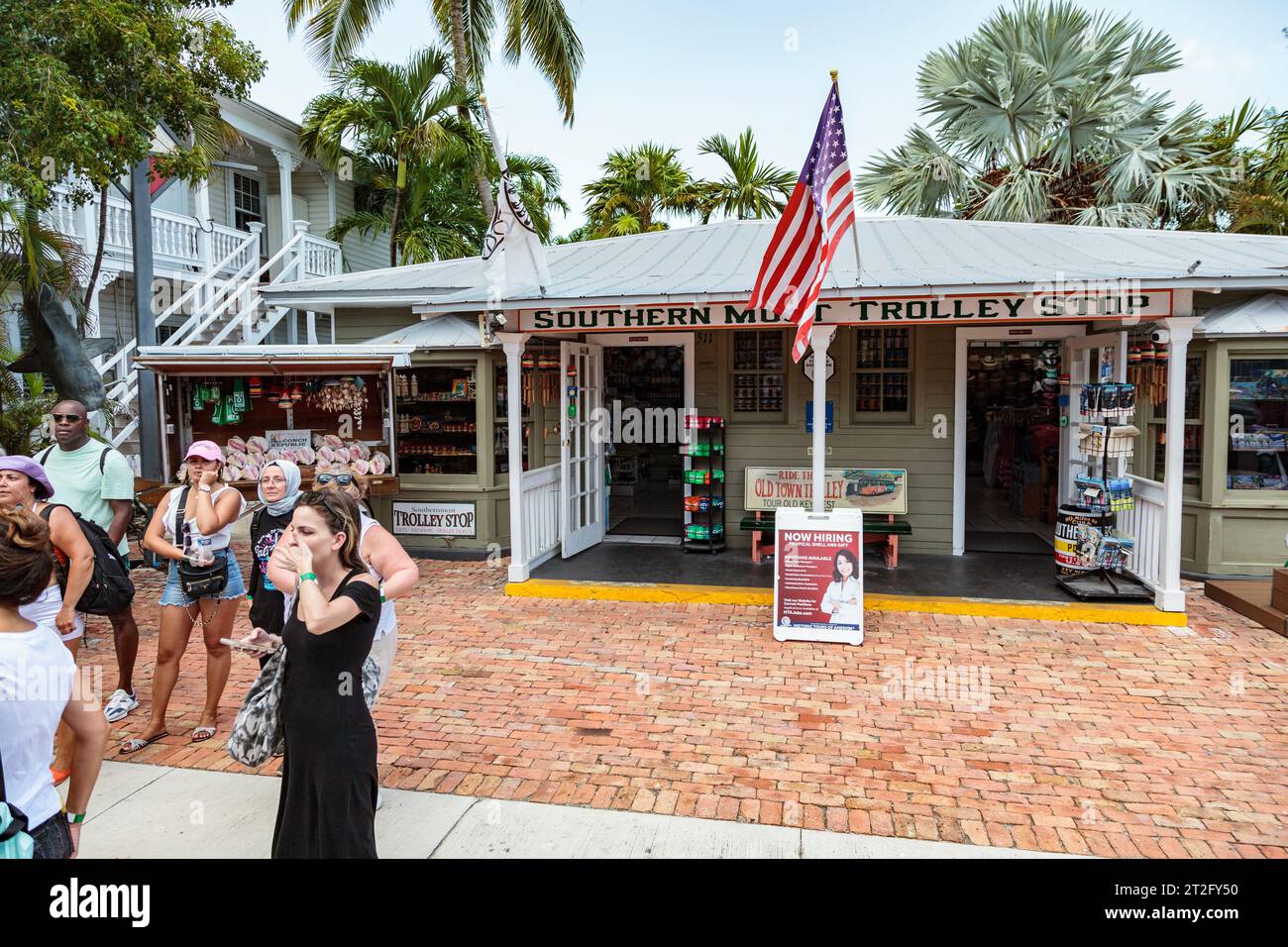 Old Town Trolley Tours, Key West, Florida, USA: tour of the historic ...