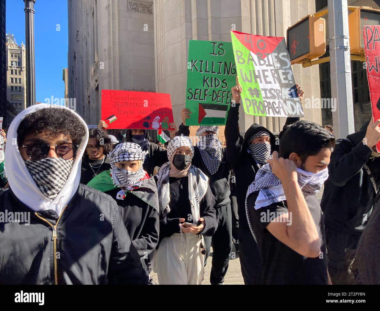 Baruch College and other CUNY students and their supporters rally and ...