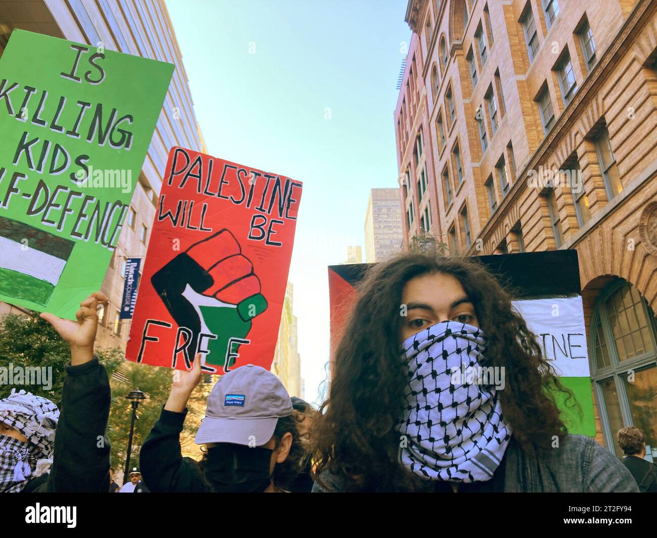 Baruch College and other CUNY students and their supporters rally and ...