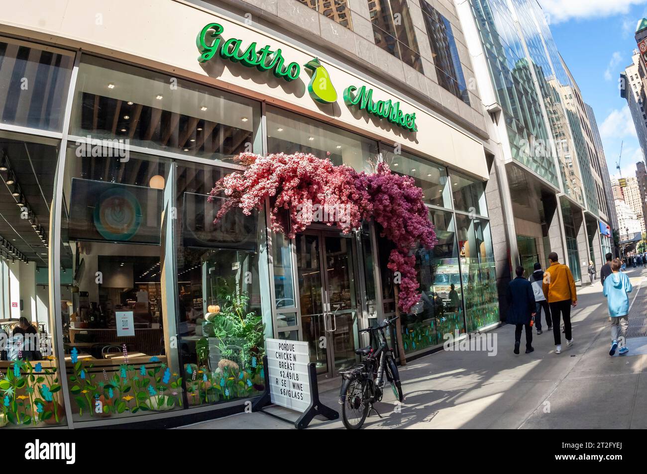 The Gastro Market deli in Midtown Manhattan in New York is seen ...