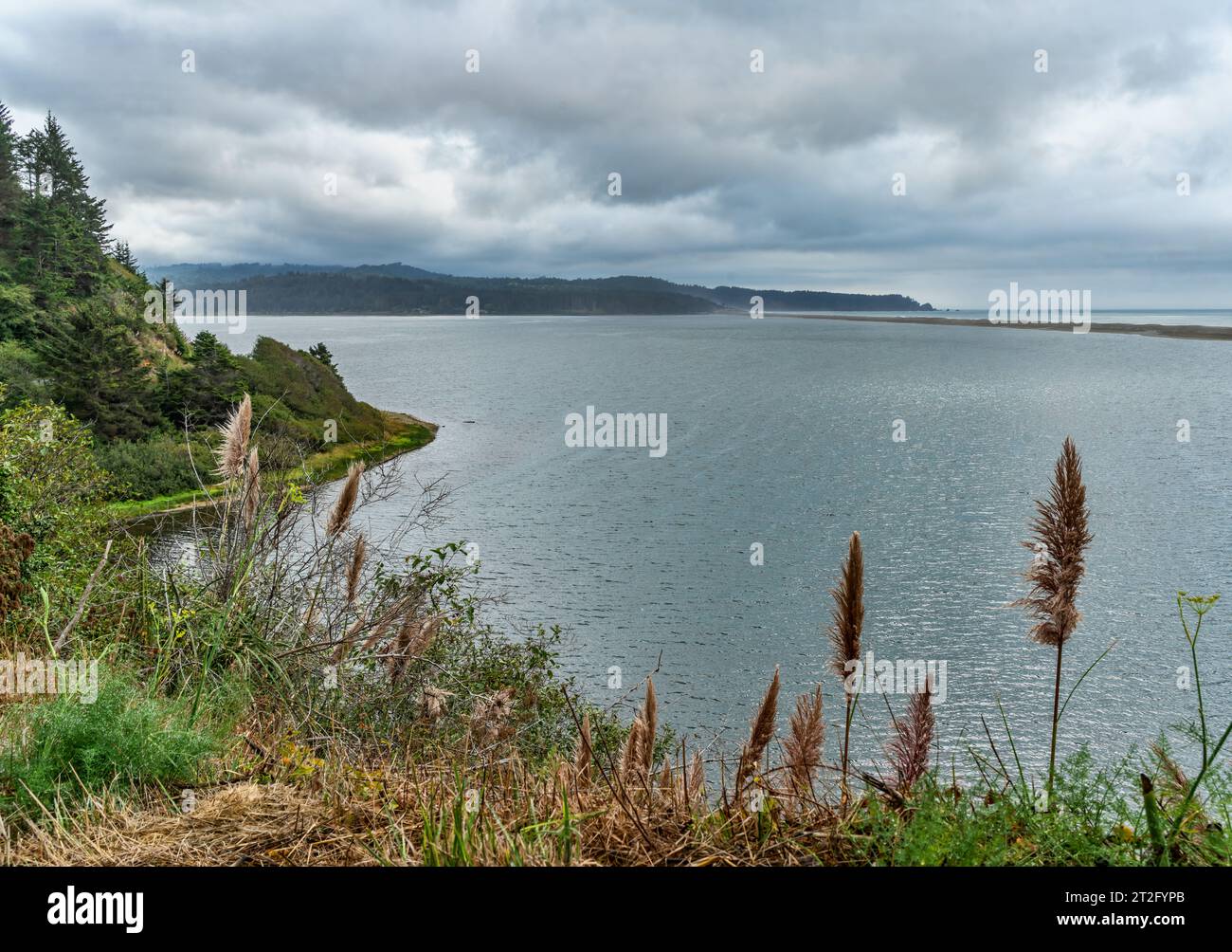 A view of one of the lagoons as Humboldt Lagoons State Park in ...