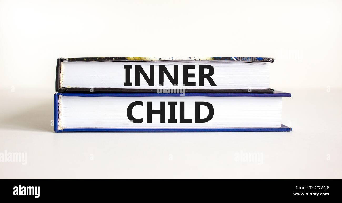 Inner child symbol. Concept words Inner child on beautiful books ...