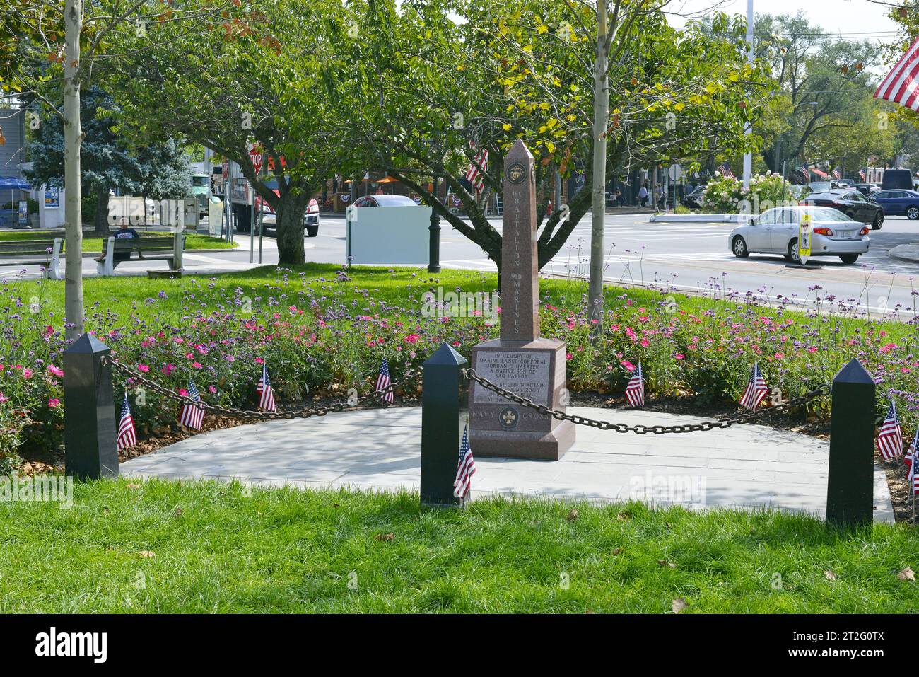 Memorial in Sag Harbor, The Hamptons, Long Island, New York State ...