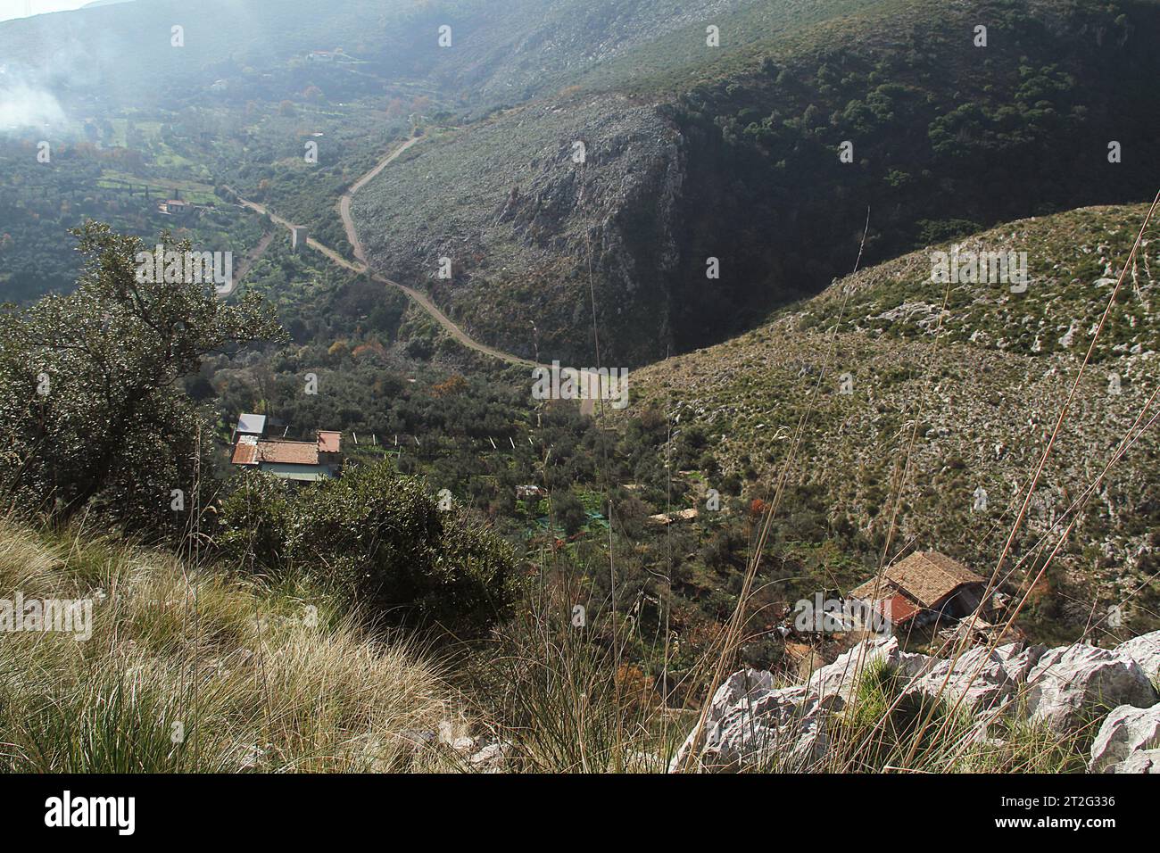 Monte Redentore Trail in Monti Aurunci Natural Park near Maranola ...