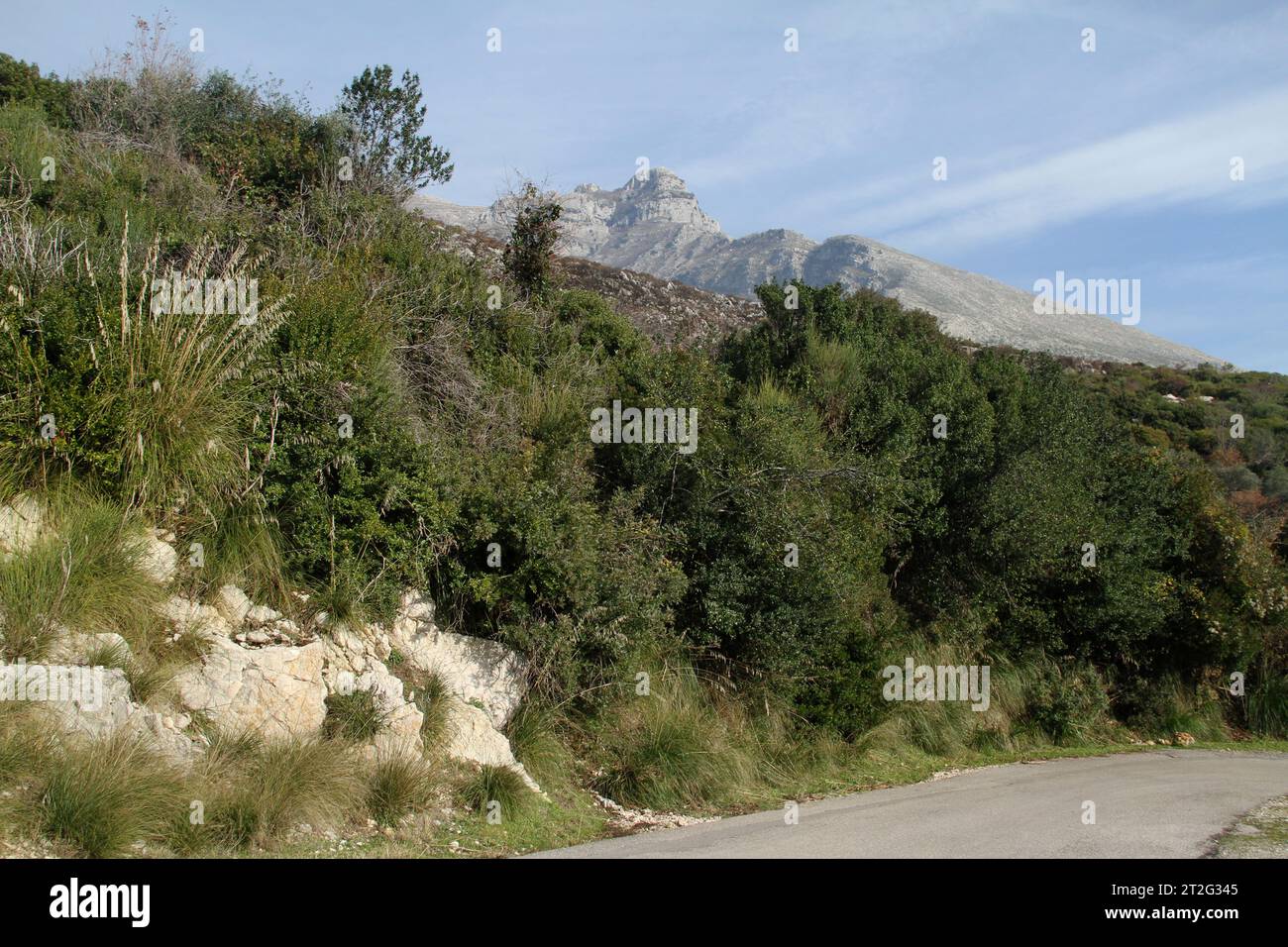 Monte Redentore Trail in Monti Aurunci Natural Park near Maranola ...