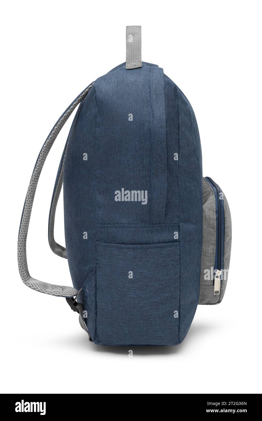 Child with backpack side view hi-res stock photography and images - Alamy