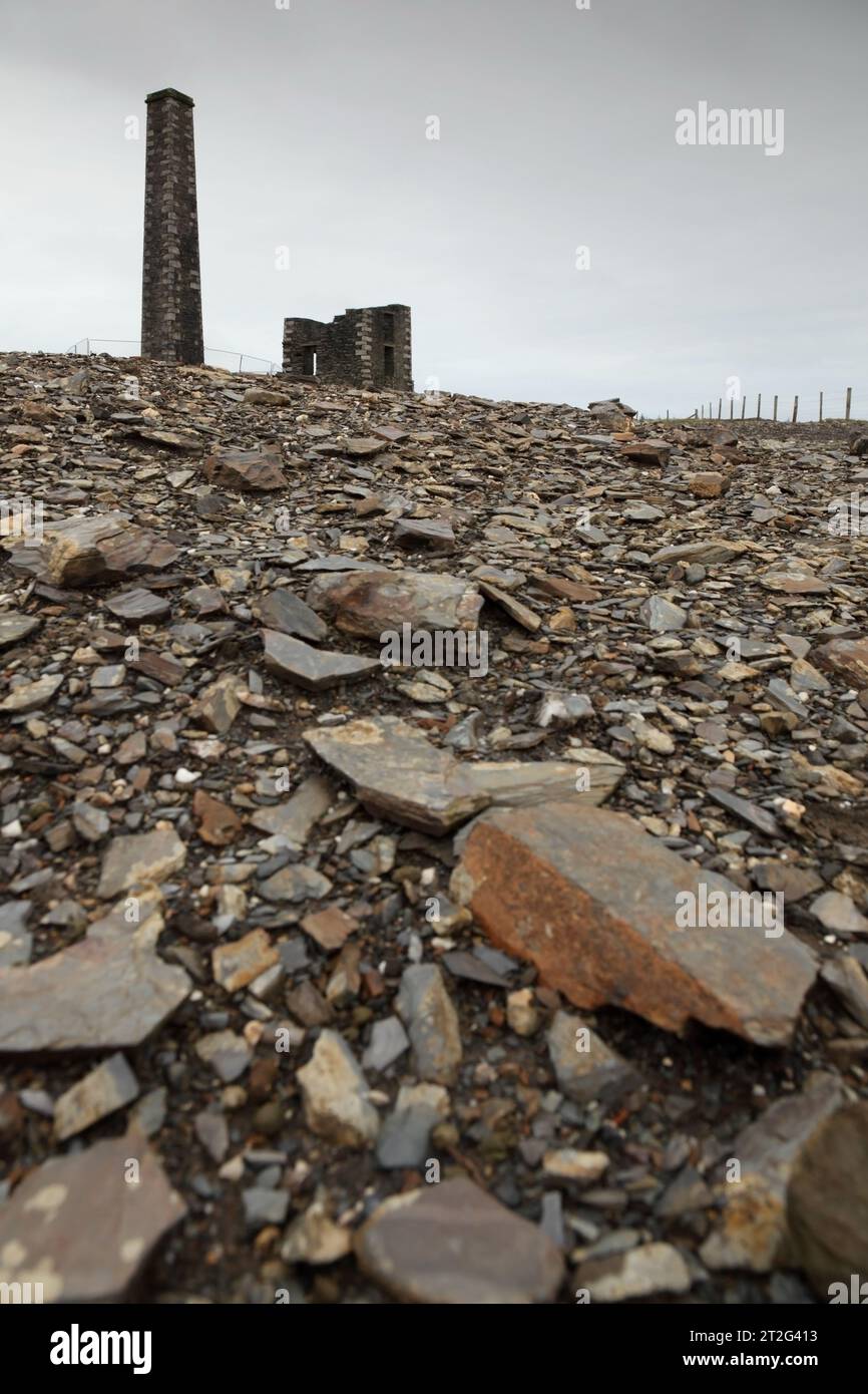 The Cross Vein disused lead mine (aka Snuff the Wind), Foxdale, Isle of ...