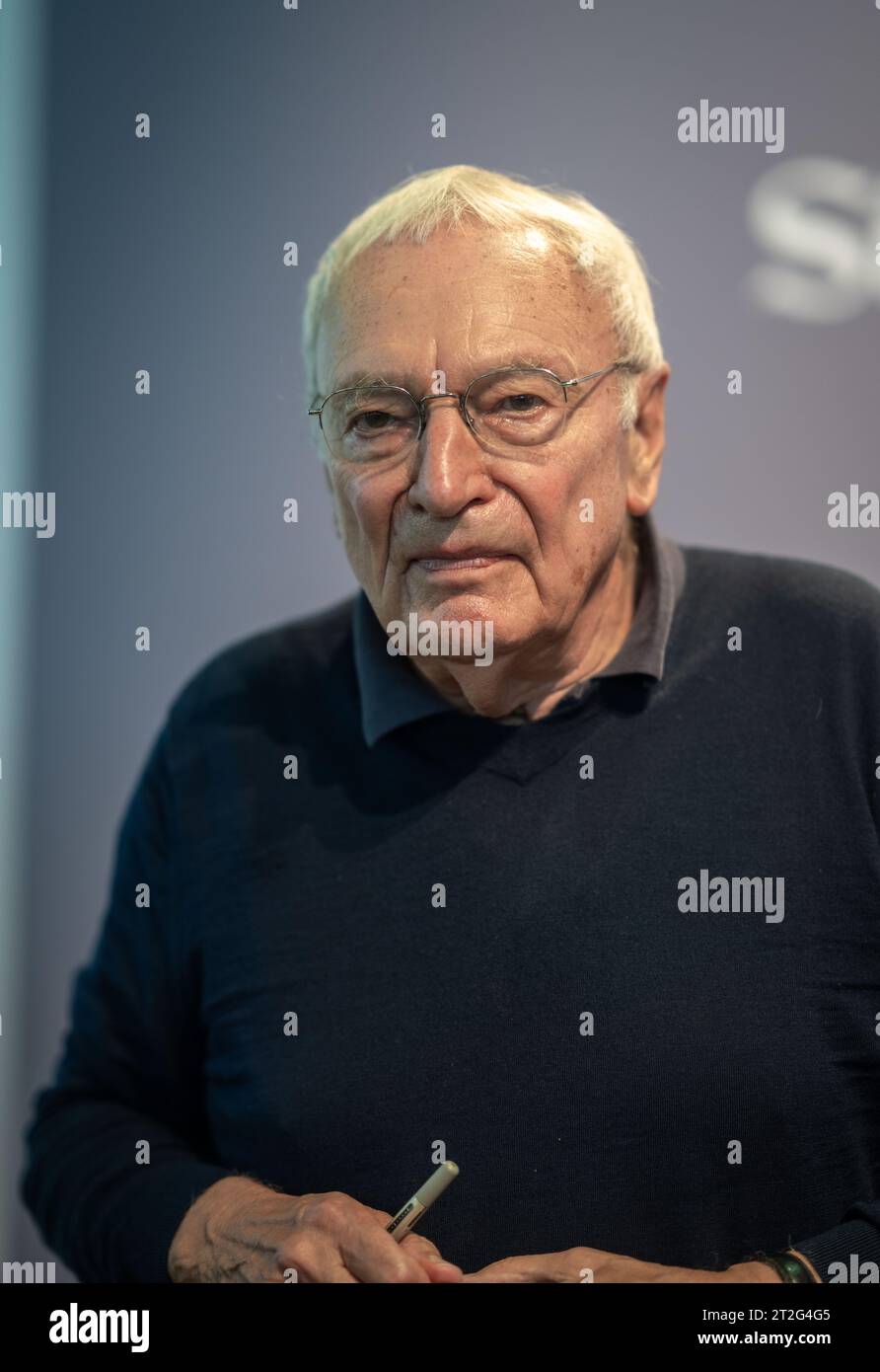 19 October 2023, Hesse, Frankfurt/Main: Author Uwe Timm, photographed ...