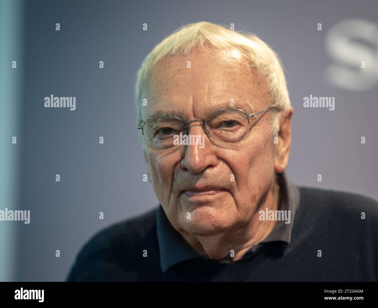19 October 2023, Hesse, Frankfurt/Main: Author Uwe Timm, photographed ...