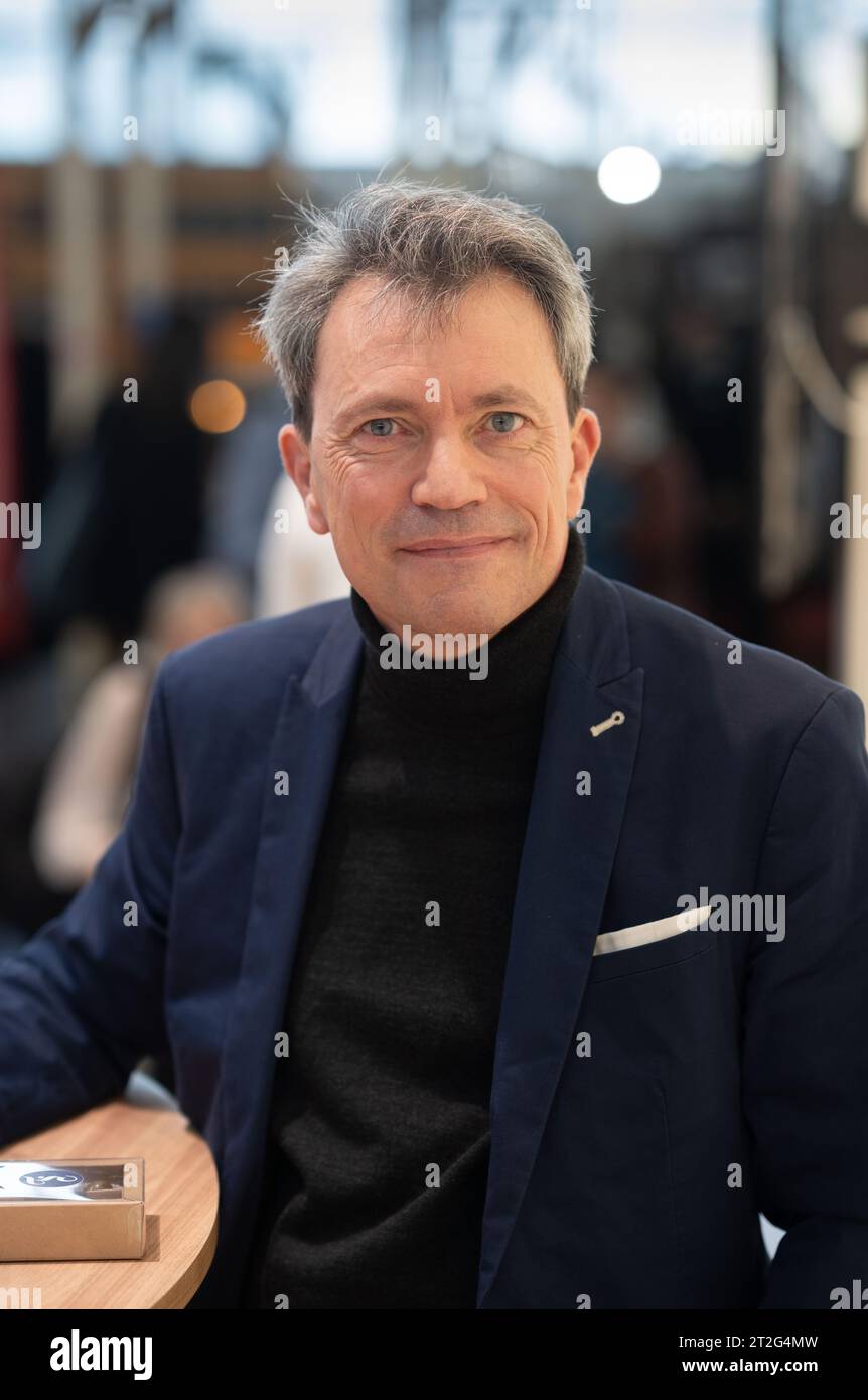 19 October 2023, Hesse, Frankfurt/Main: Author Thomas Meyer ...