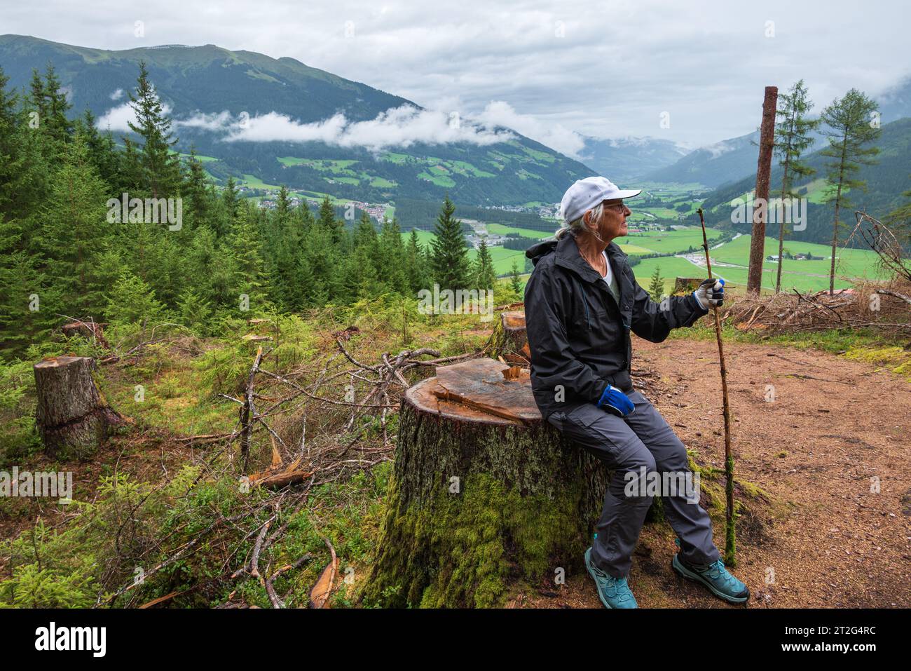 Village women below the tree hi-res stock photography and images - Alamy