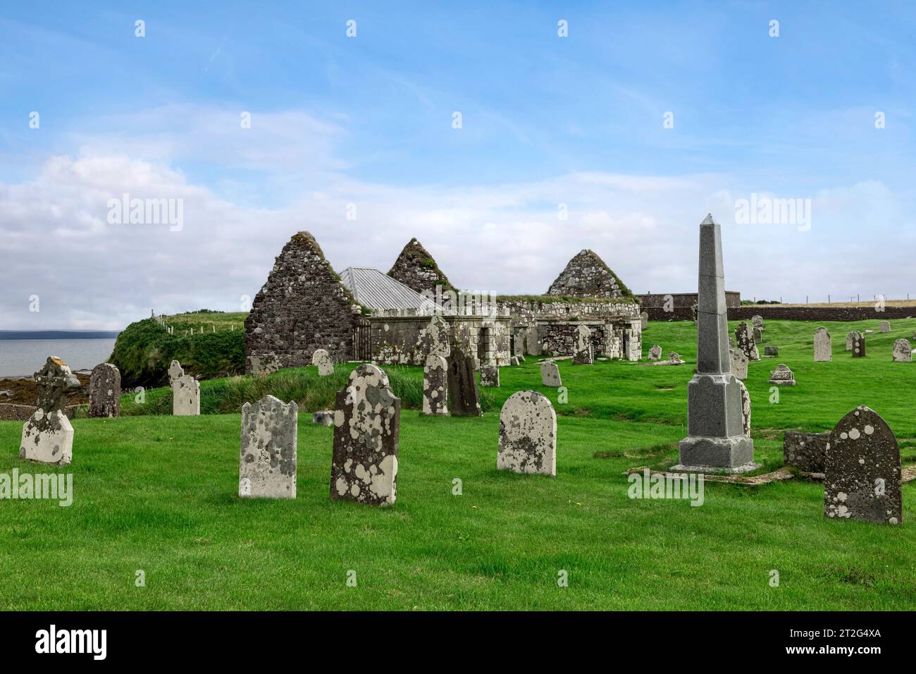 St Columba's Church in Isle of Lewis is one of the few surviving round ...