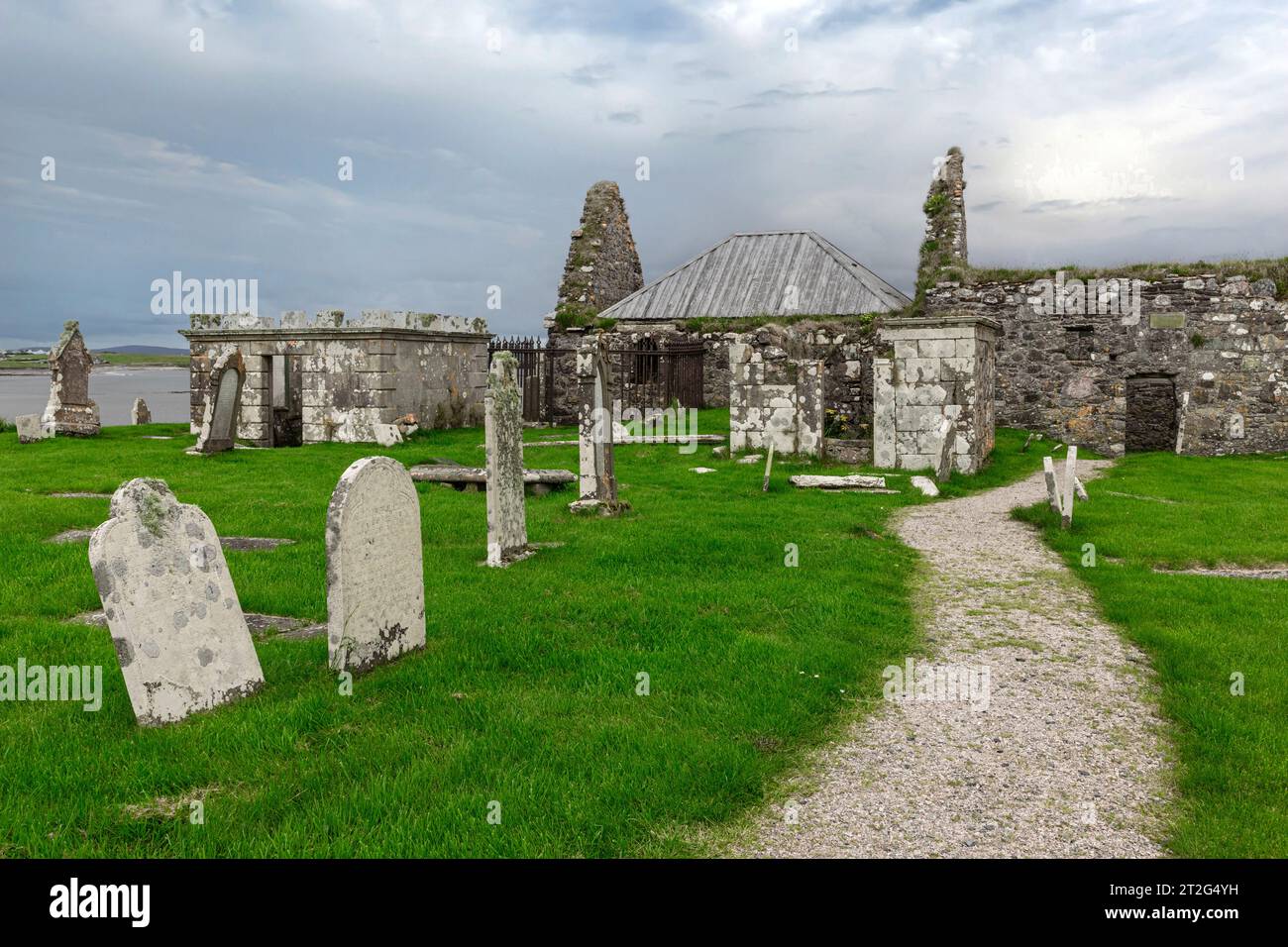 St Columba's Church in Isle of Lewis is one of the few surviving round ...