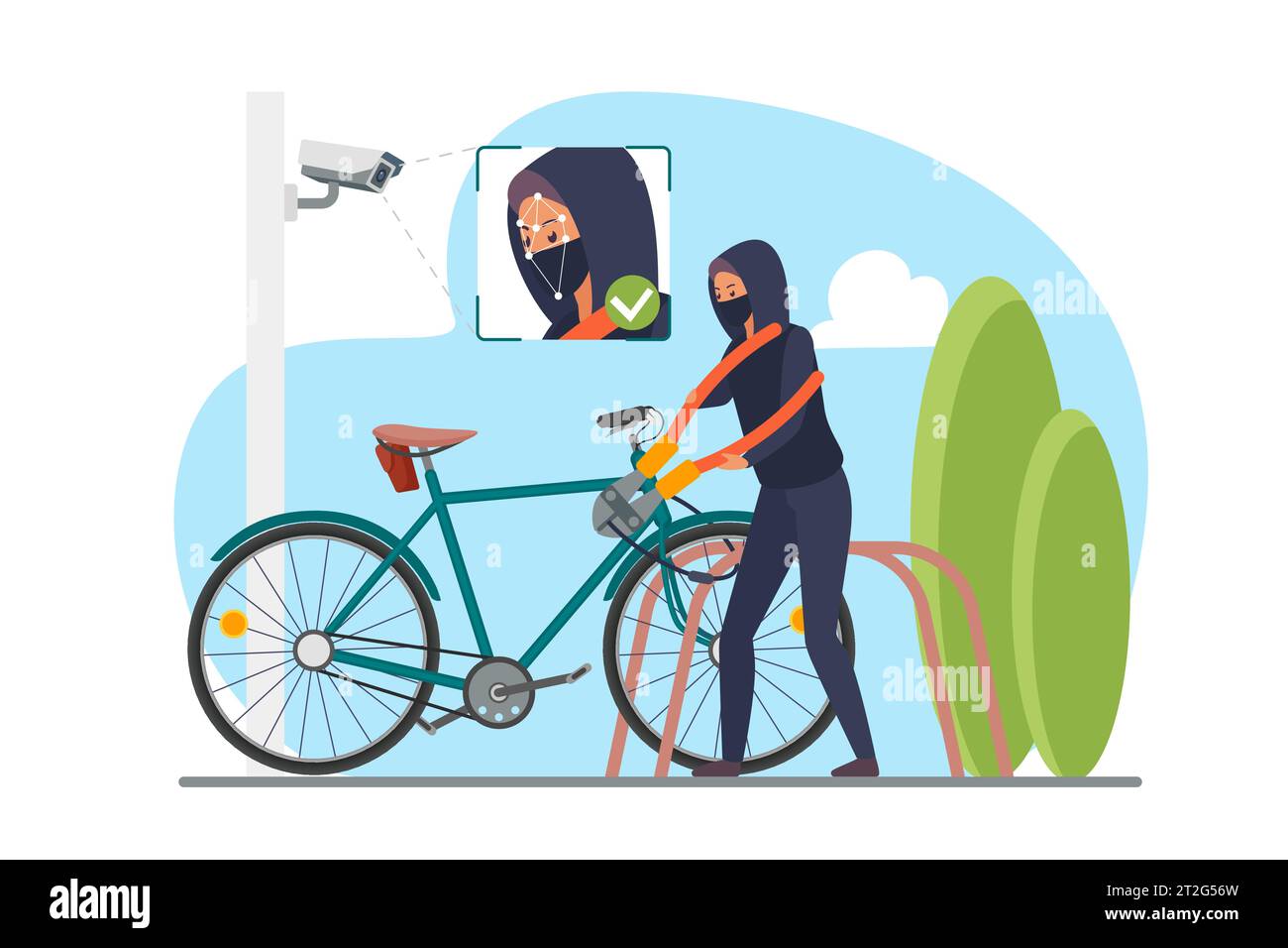 Control and help in solving crimes by facial recognition technology ...