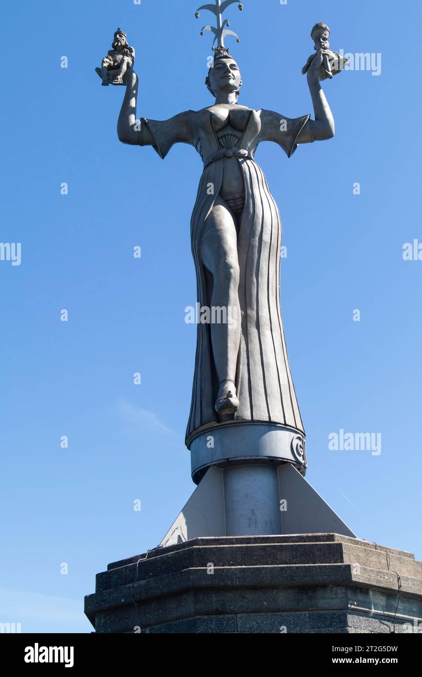 Imperia Statue, lake Constance Stock Photo - Alamy