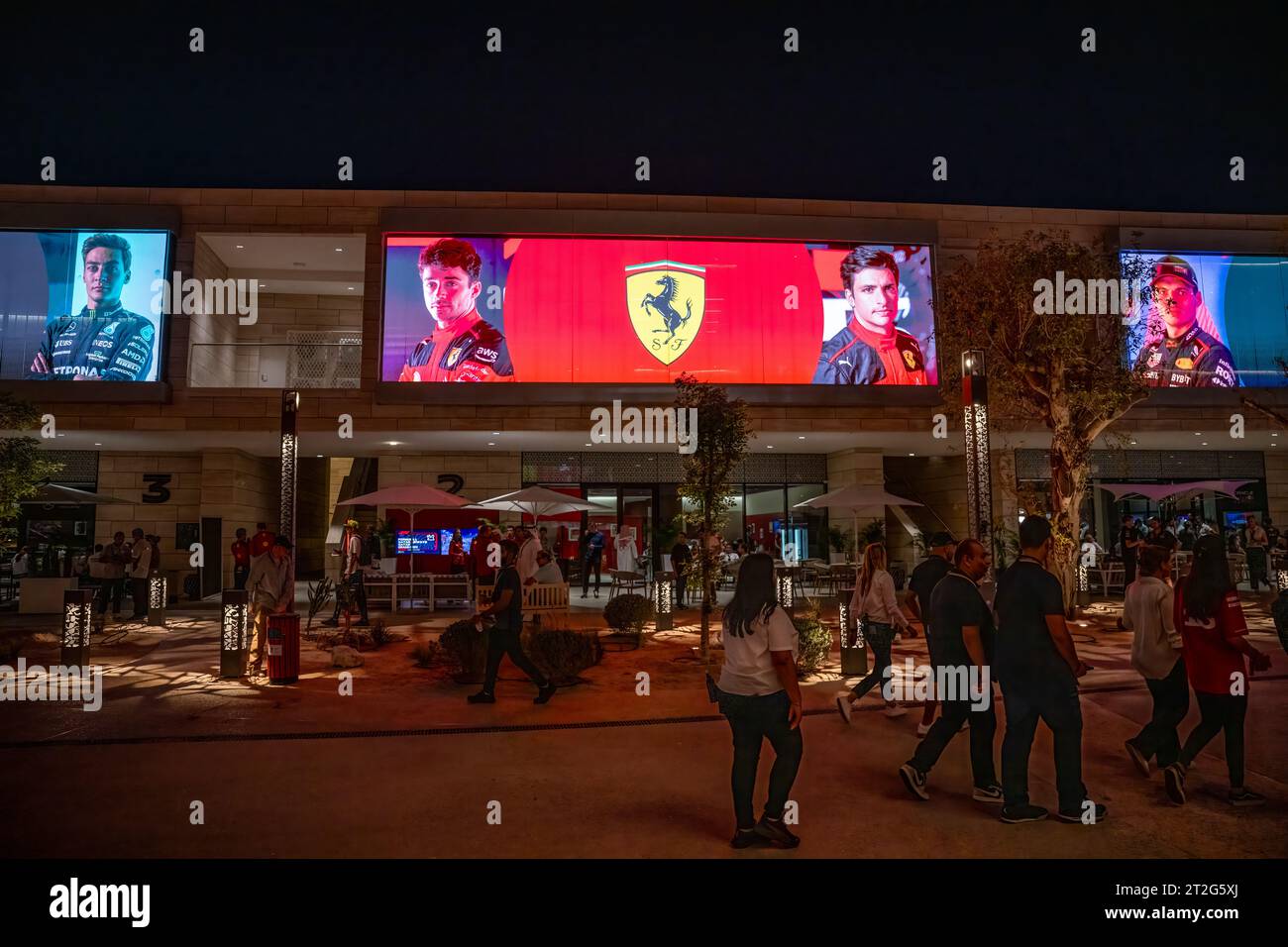 DOHA,QATAR - 7TH OCT 2023 - Charles Leclerc (MNC) Ferrari - AHMAD AL ...