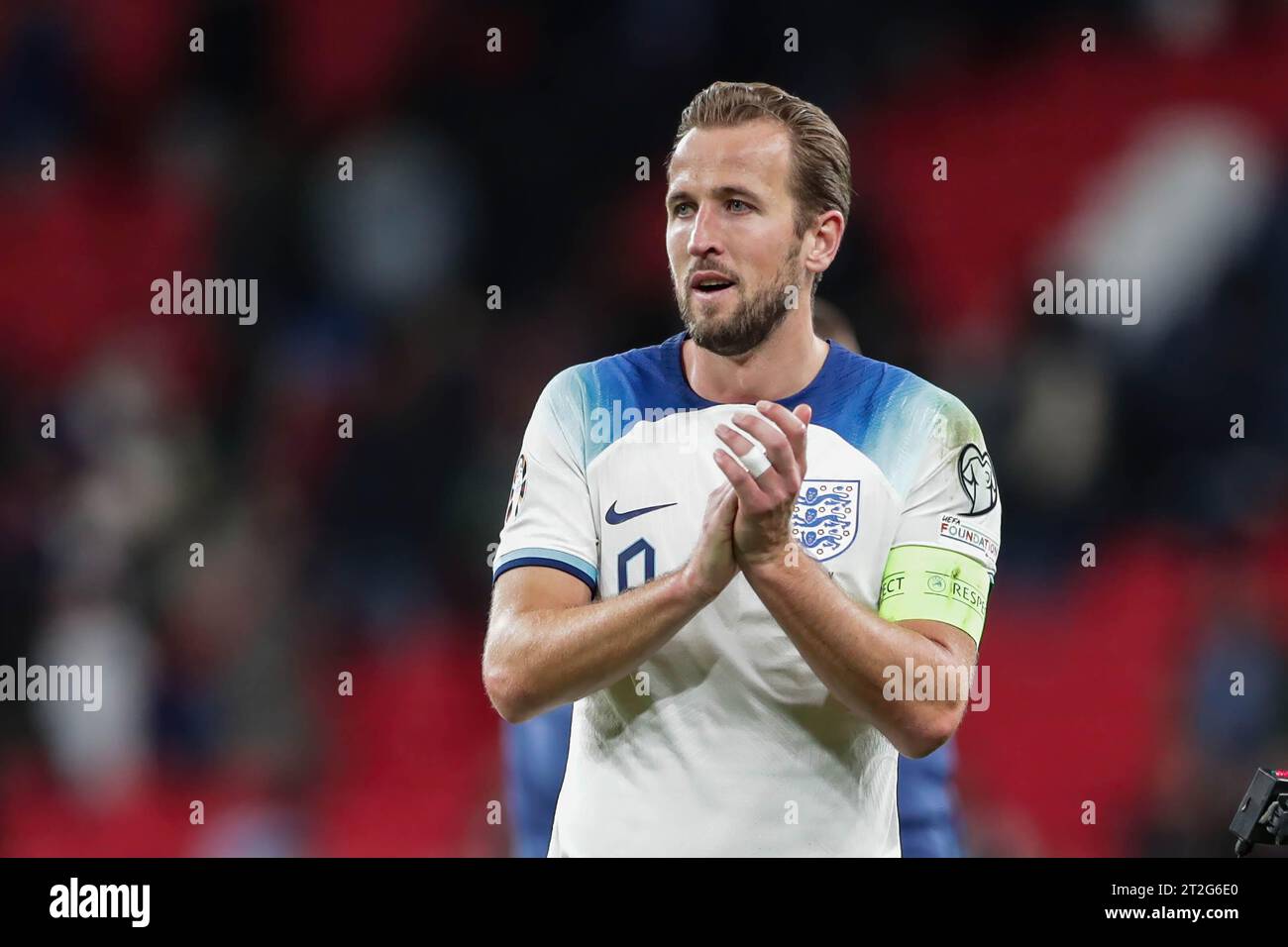 Harry Kane of England seen in action during the European Championship ...