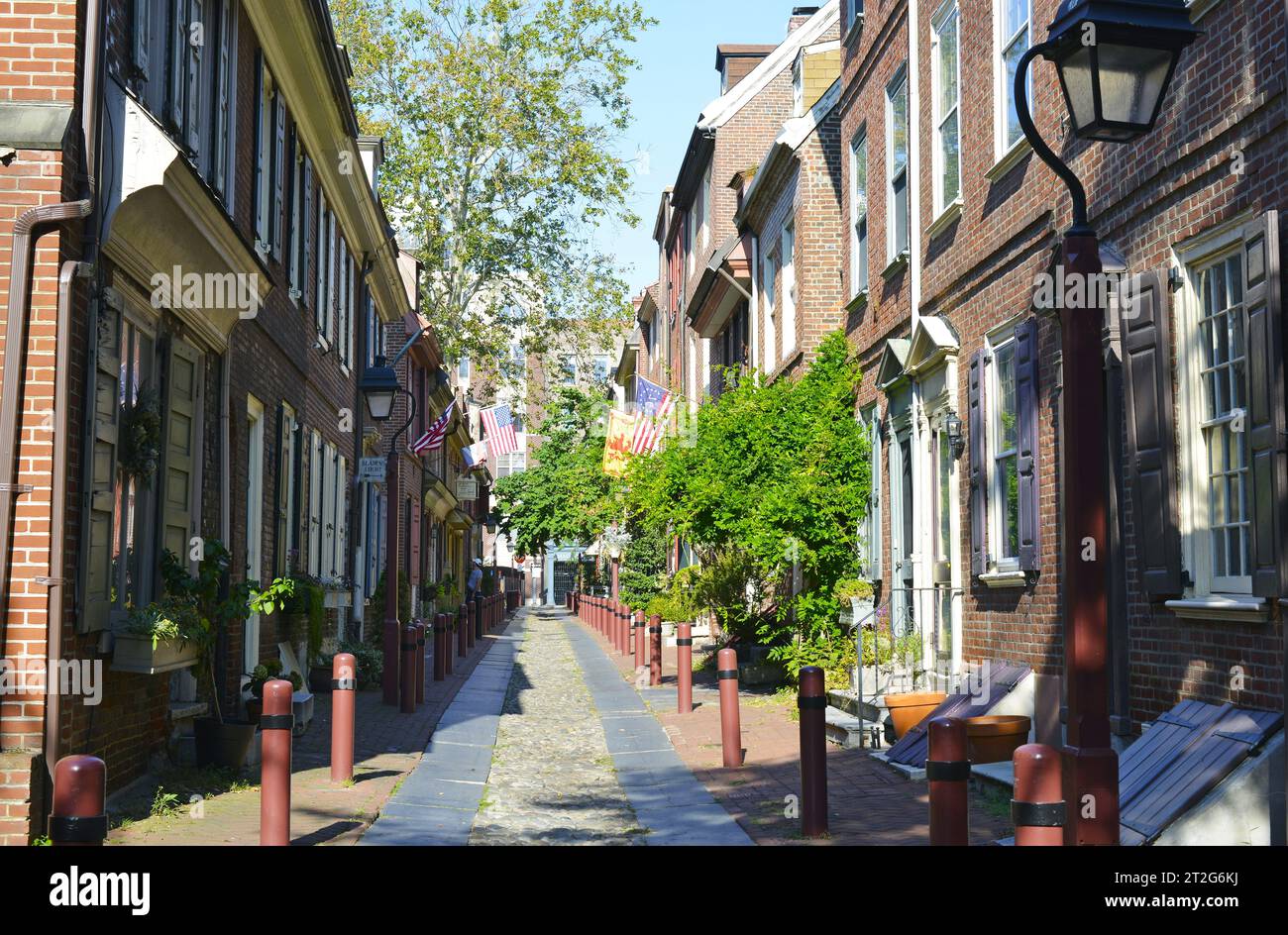 Elfreth s Alley, the oldest residential street in the country, National ...