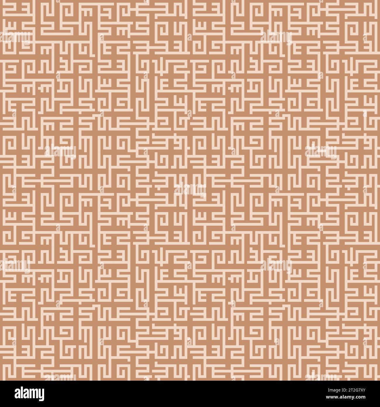 Greek key maze seamless fashion pattern. Ancient Mediterranean style ...